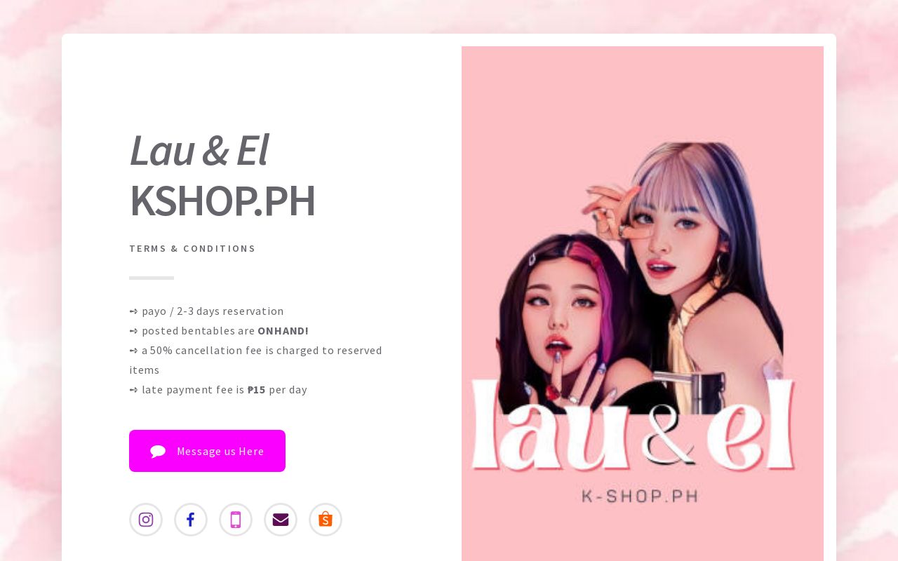 L&E KSHOP.PH